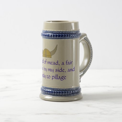 Tankard of Mead Beer Stein | Zazzle