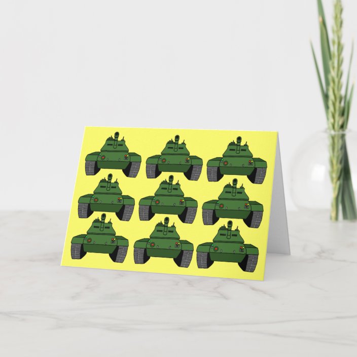 Tanks A Lot! Card | Zazzle.com