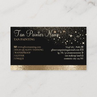 Tanning Business Card | Zazzle