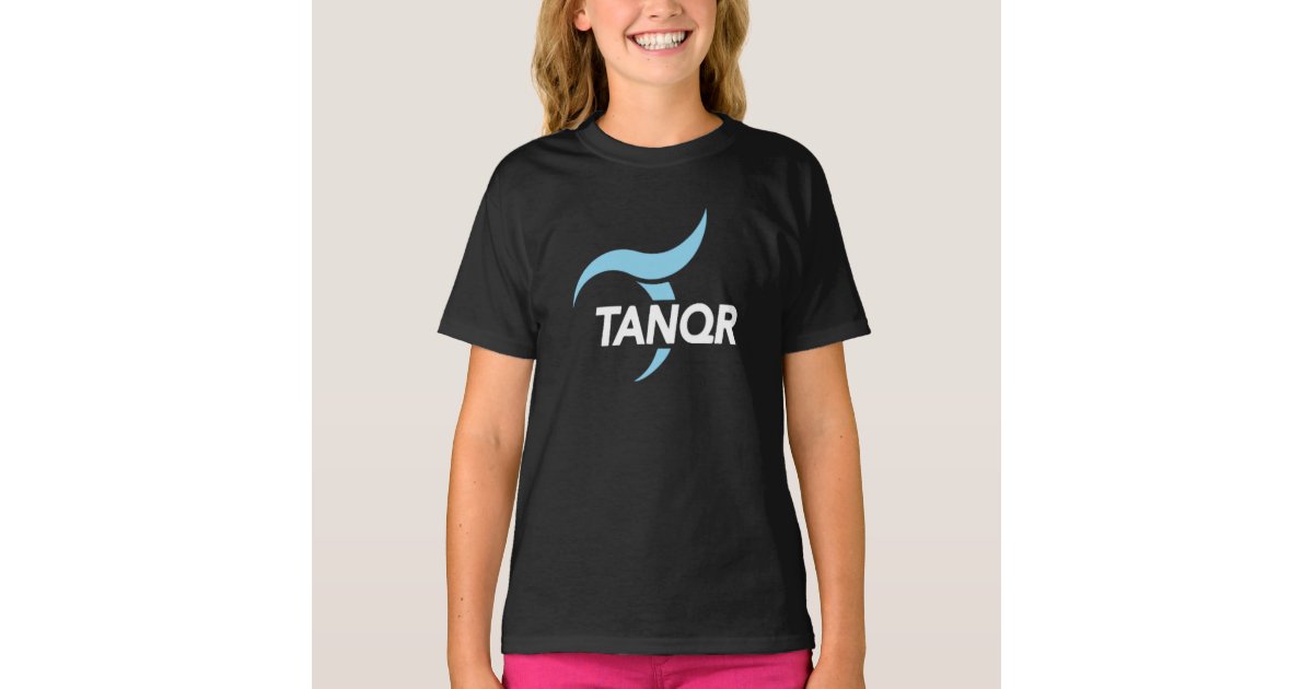 Tanqr Logo Merch Tan qr Merchandise T-Shirt | Zazzle