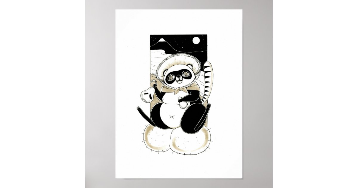 Tanuki Poster | Zazzle