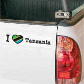 Tanzania Flag Bumper Sticker | Zazzle
