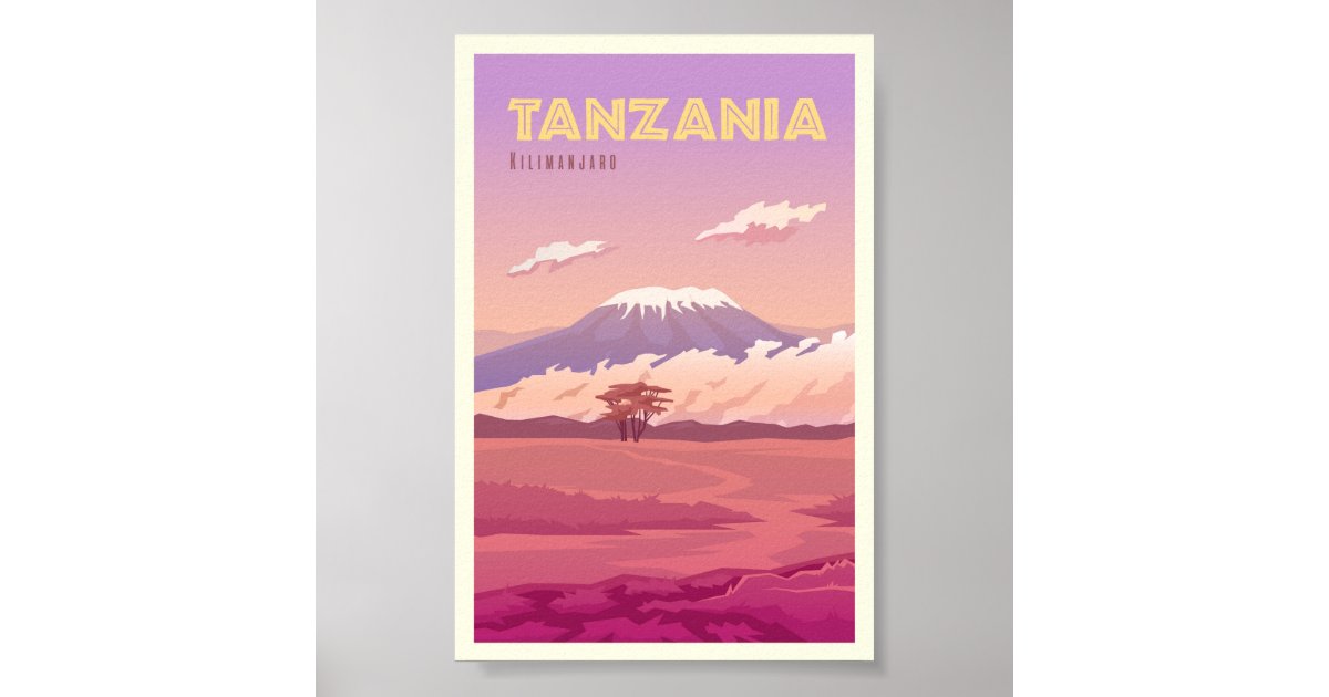 Tanzania Poster | Zazzle