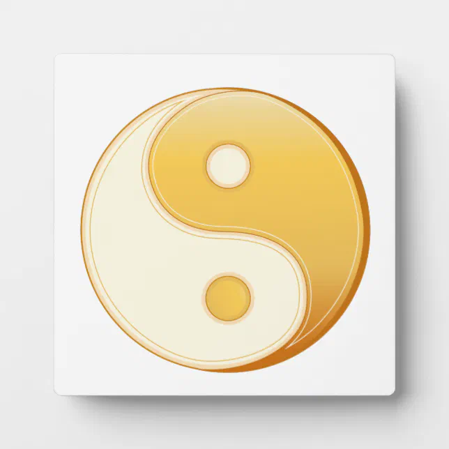 Taoism Symbol Plaque | Zazzle