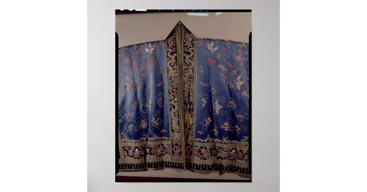 Taoist Robe From an Imperial Temple Poster | Zazzle