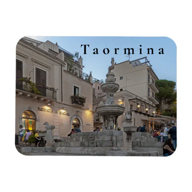 Taormina. #18. magnet | Zazzle