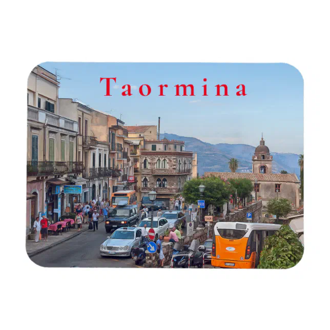 Taormina. #3. magnet | Zazzle