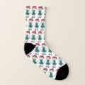 Tap Dance Teal Recital Costume Girl Dancer Studio Socks | Zazzle