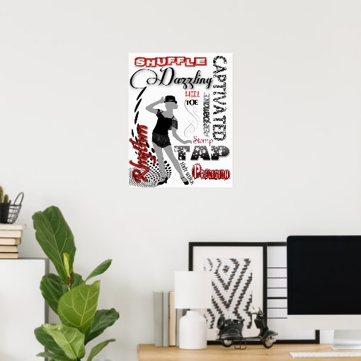 TAP Dancing Poster | Zazzle