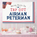 TAP OUT Airman Guardian Military BMT Graduation Banner | Zazzle