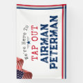 TAP OUT Airman Guardian Military BMT Graduation Banner | Zazzle