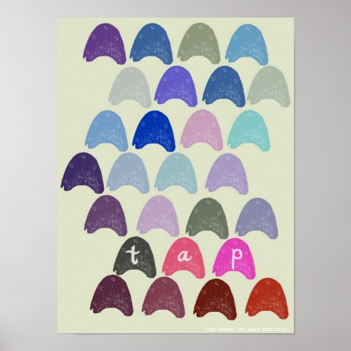 Tap Print Poster | Zazzle