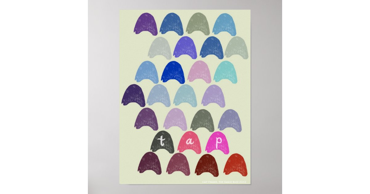 Tap Print Poster | Zazzle