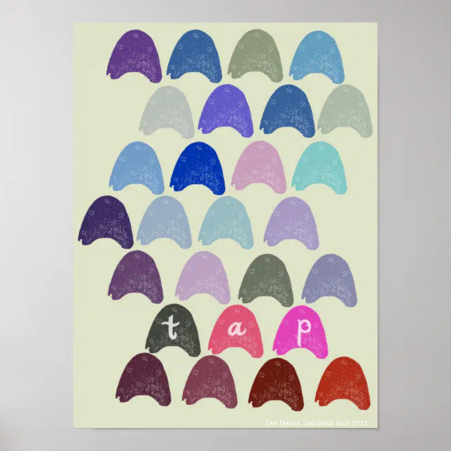 Tap Print Poster | Zazzle