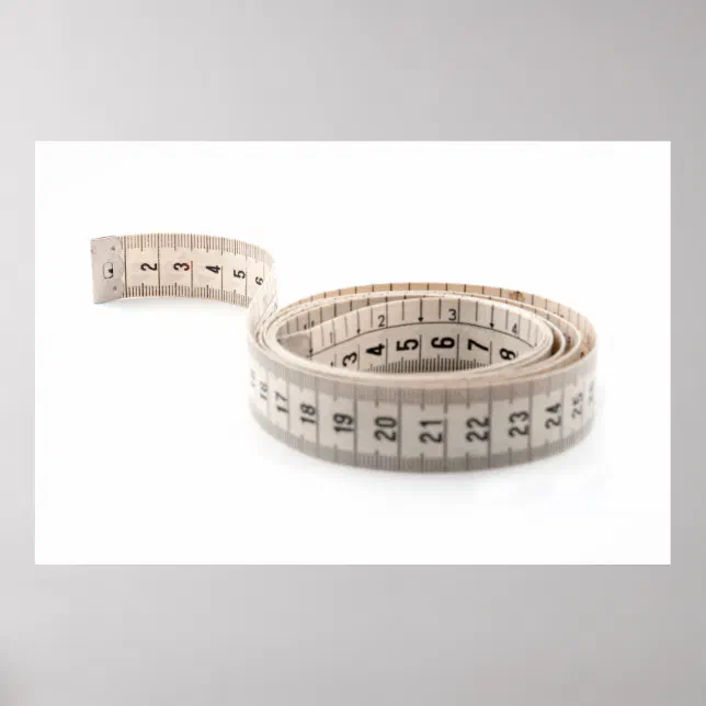 Tape measure poster | Zazzle