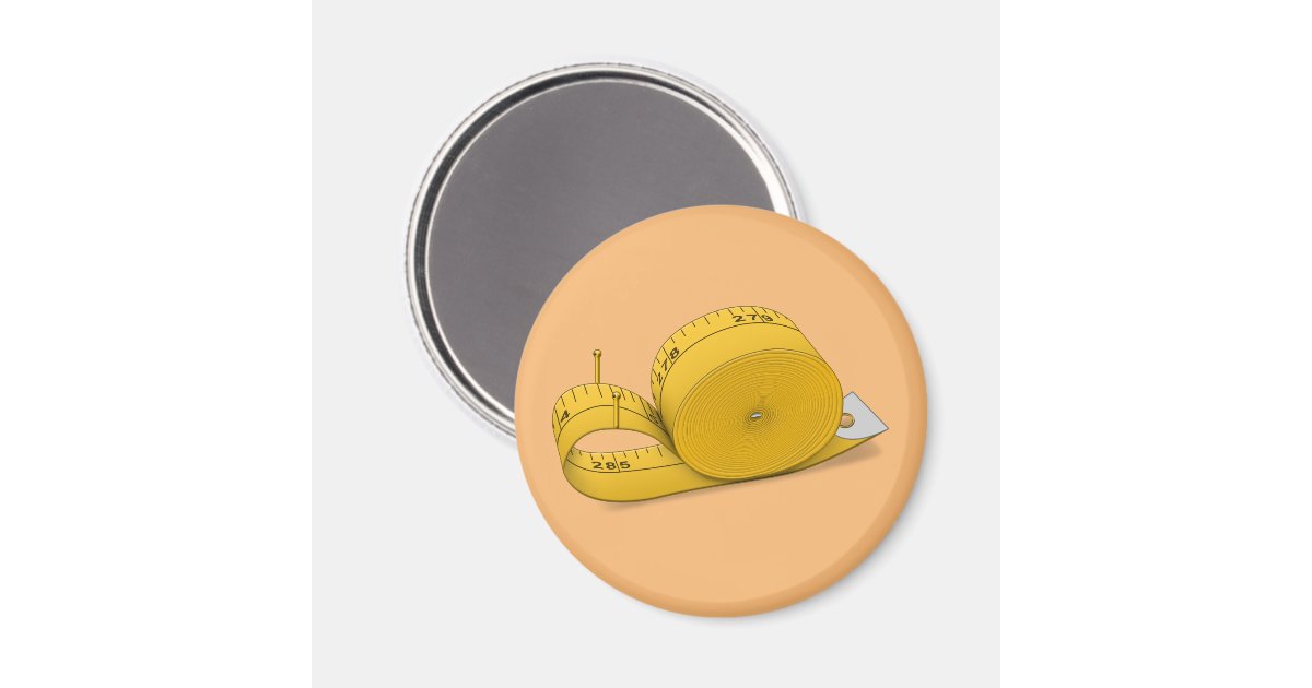 Tape Measure Snail Magnet | Zazzle