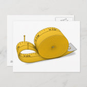 Tape Measure Snail Postcard | Zazzle