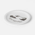 Tappy Happy Birthday Dance Teacher Tap Shoe Dancer Paper Plates | Zazzle
