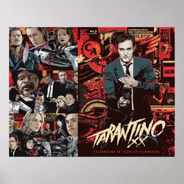 Tarantino XX Poster | Zazzle