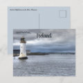 Tarbert Lighthouse on the River Shannon in Ireland Postcard | Zazzle