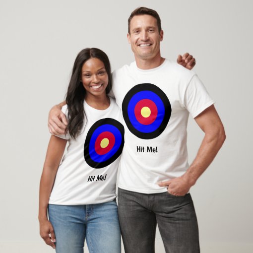 Target Bullseye customizable t-shirt 1-sided | Zazzle