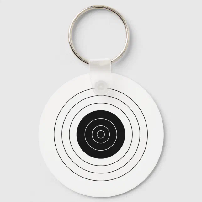 Target BullsEYE Keychain | Zazzle