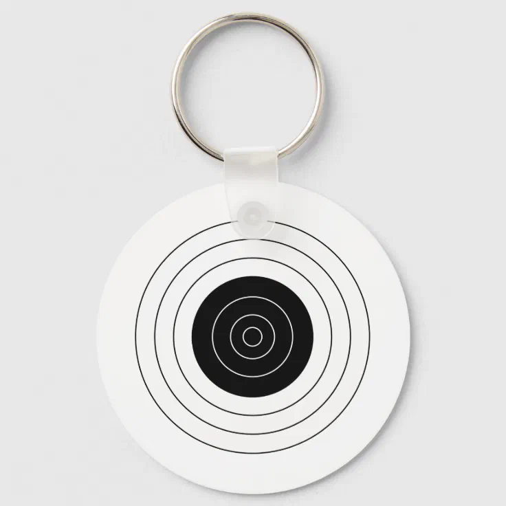 Target BullsEYE Keychain | Zazzle