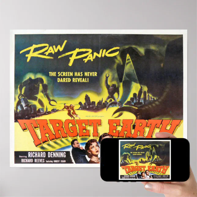Target Earth Poster | Zazzle