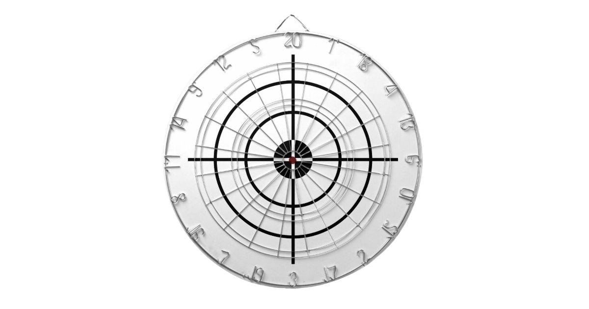 Target practice dart board | Zazzle