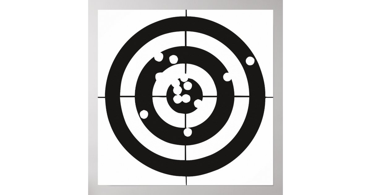 Target Practice Poster | Zazzle