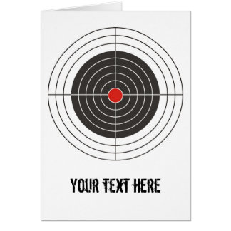 Shooting Range Cards, Shooting Range Card Templates, Postage ...