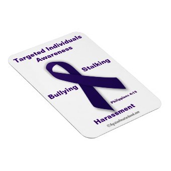 Targeted Individuals Awareness Phil 4:13 Magnet | Zazzle