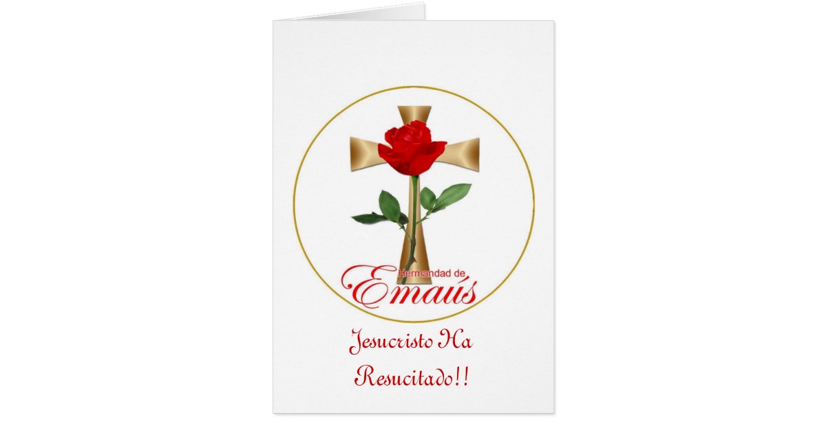 Tarjeta con Logo Emaus Hombres | Zazzle