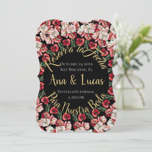 Tarjeta de reserva de fecha| Reserva la Fecha Card | Zazzle