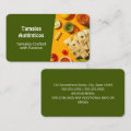 Tarjetas de Negocio Tamales Business Card | Zazzle