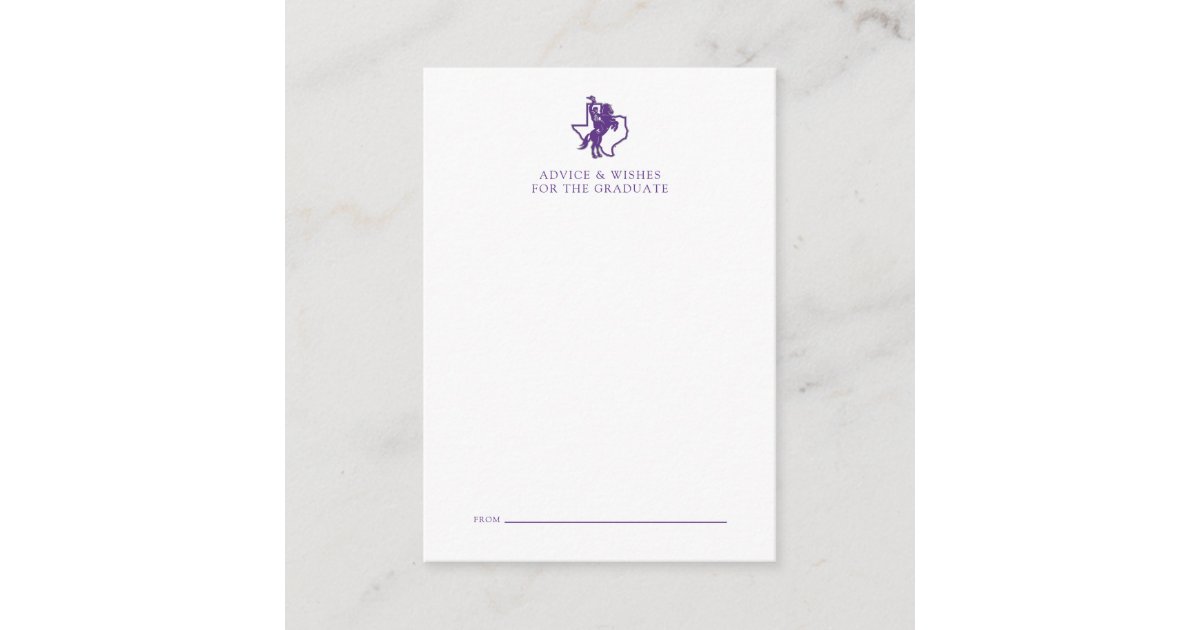 Tarleton State University Texan Rider | Texas Map Note Card | Zazzle