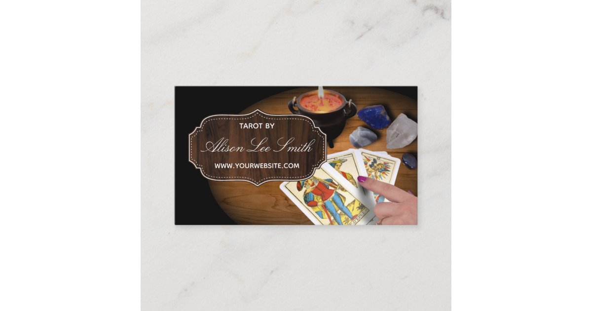 Tarot, astrology, Astrologer Business Card | Zazzle