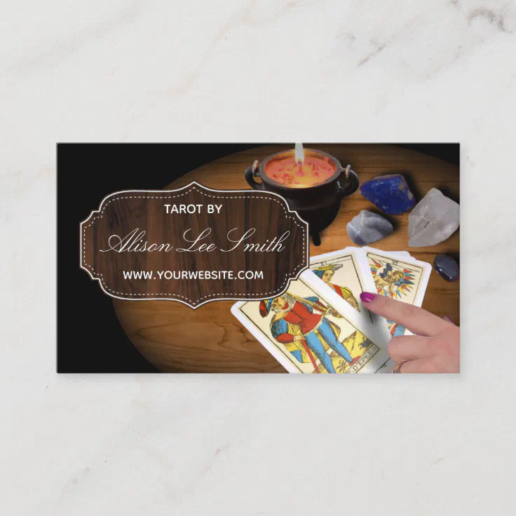 Tarot, astrology, Astrologer Business Card | Zazzle