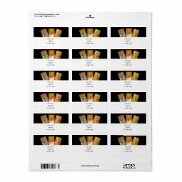 Tarot Cards (2) Label | Zazzle