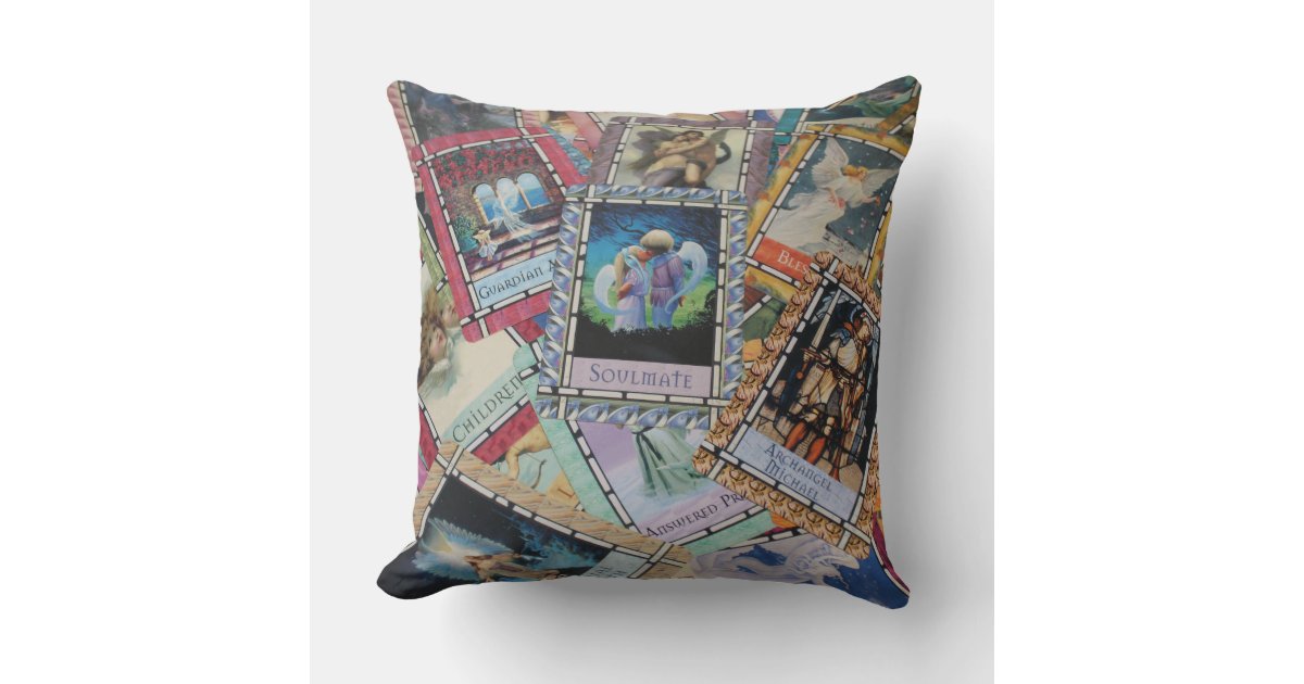 tarot cards pillow | Zazzle