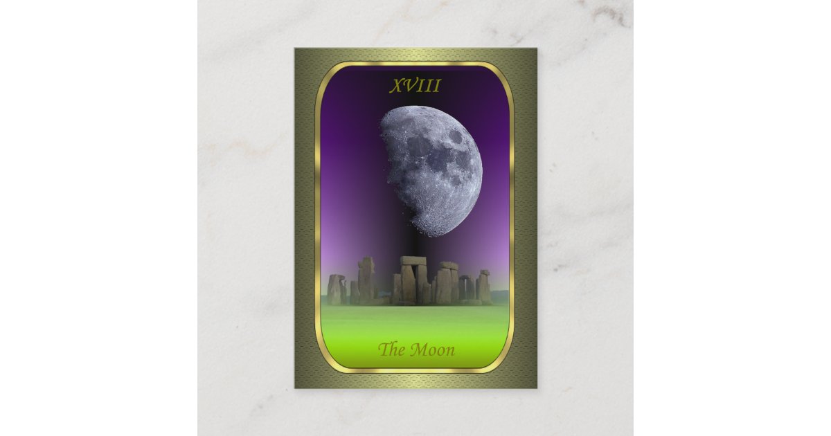 Tarot Profile Cards - The Moon | Zazzle