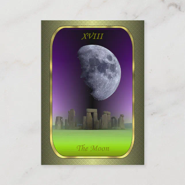 Tarot Profile Cards - The Moon | Zazzle