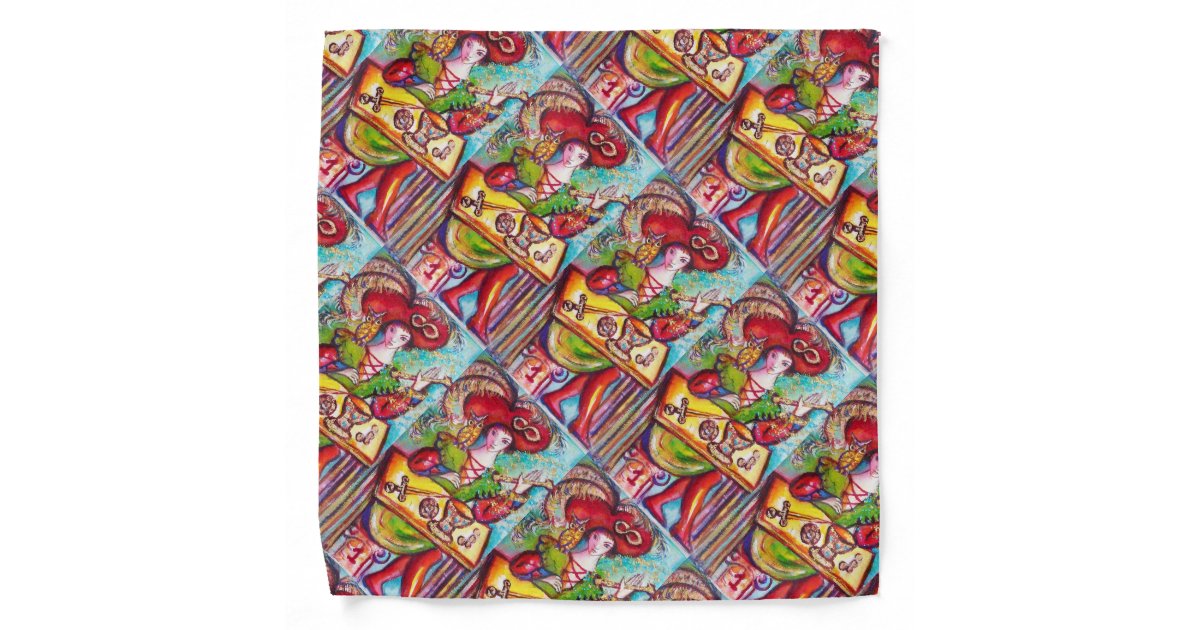 TAROTS OF THE LOST SHADOWS / THE MAGICIAN BANDANA | Zazzle
