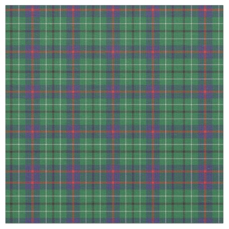 Clan Duncan Tartan Fabric | Zazzle