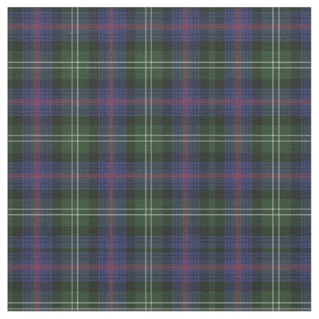 Clan Sutherland Tartan Fabric | Zazzle