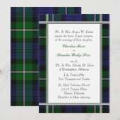 Tartan Plaid Wedding Invitation | Zazzle