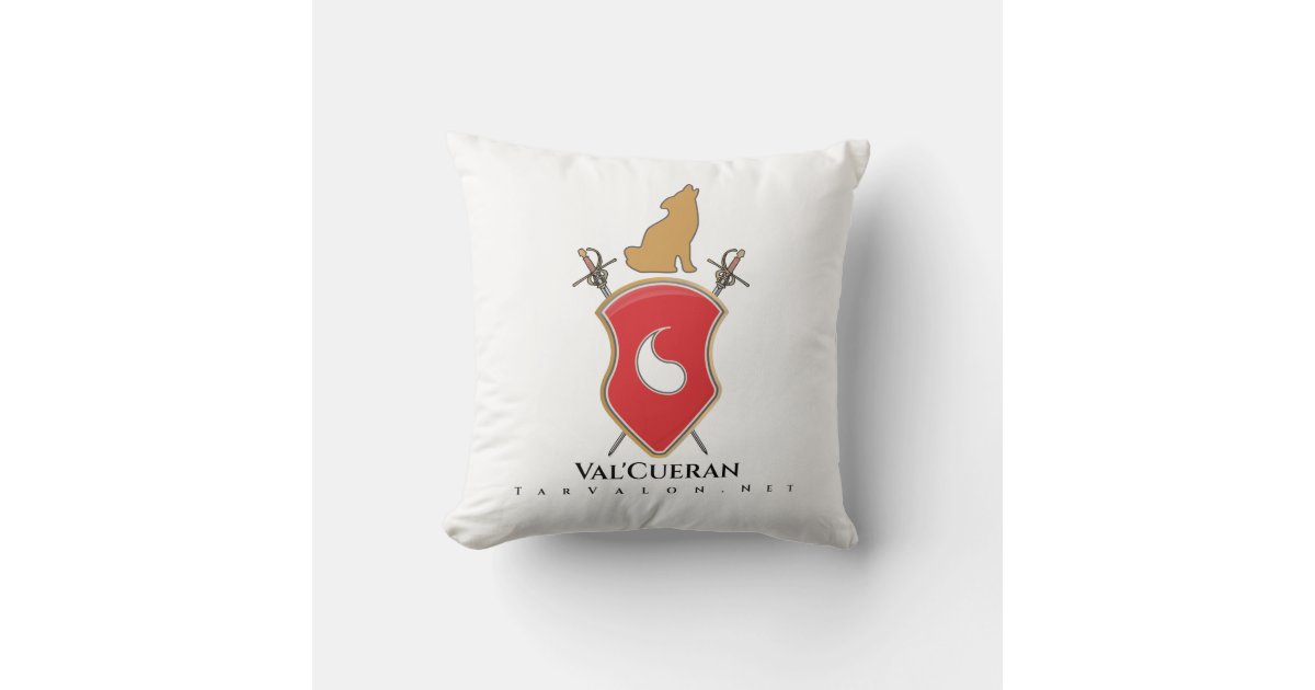 TarValon.Net VC Shield Crest Pillow | Zazzle