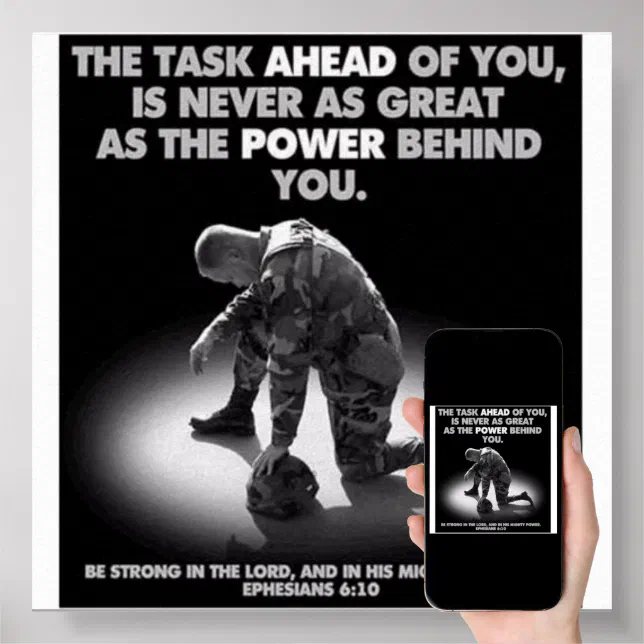 Task Ahead Poster | Zazzle