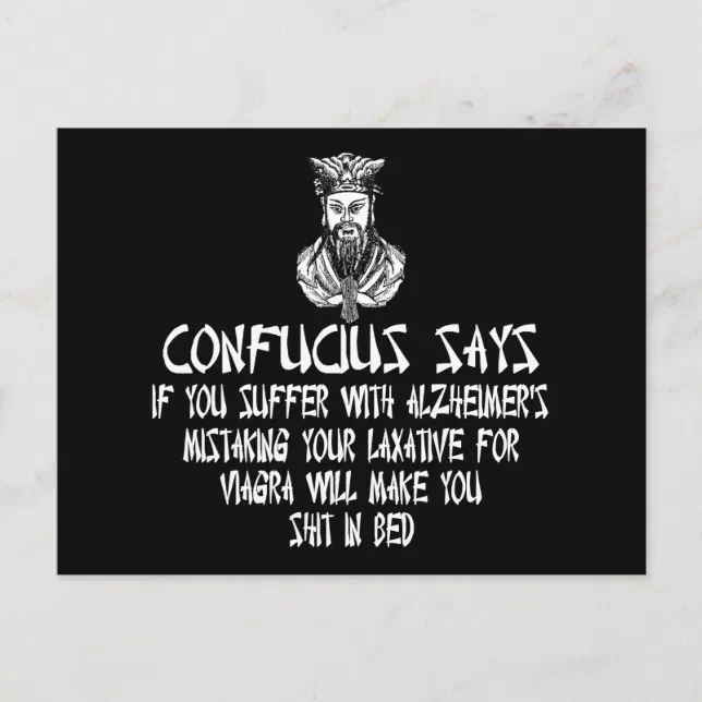 Tasteless humor postcard | Zazzle