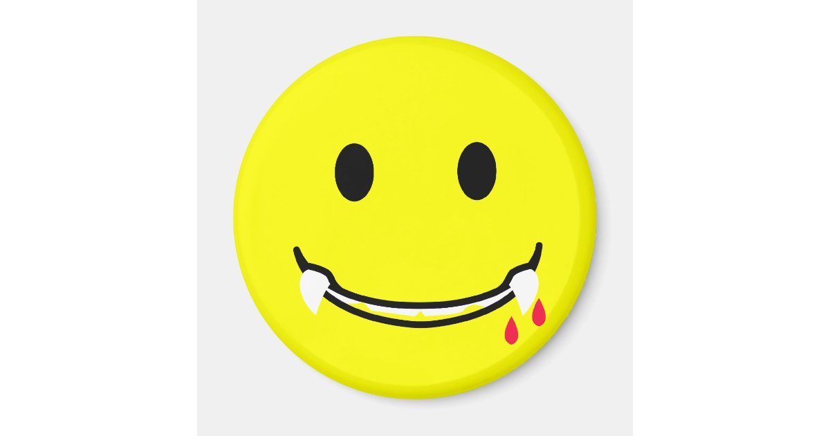 'tasty FACE MAGNET | Zazzle